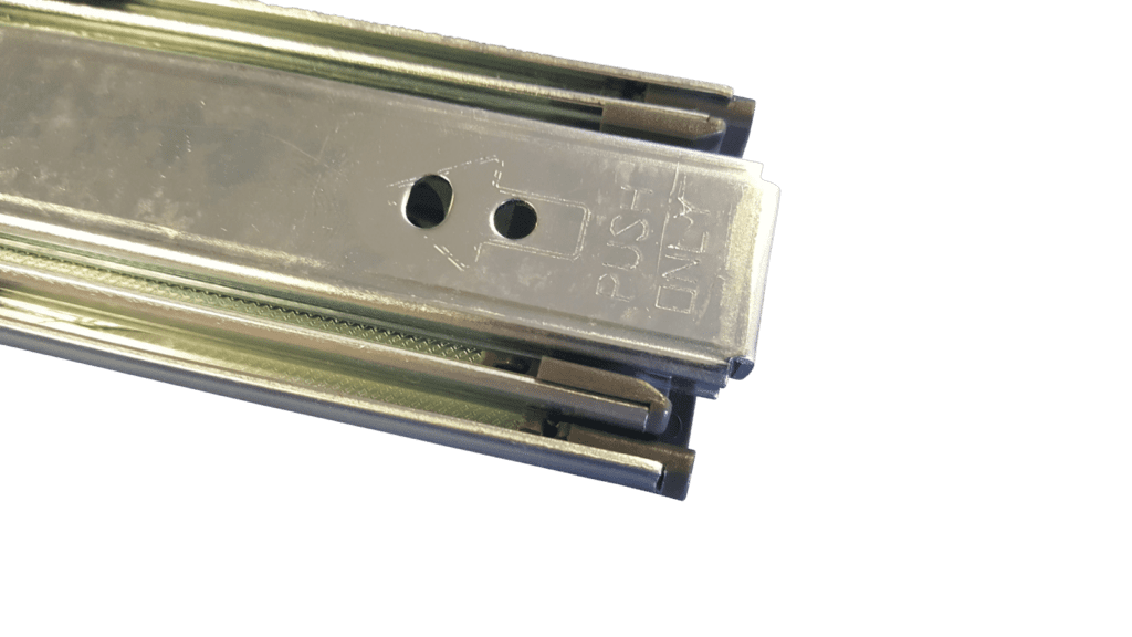 Standard Drawer Slides (Push to Open)