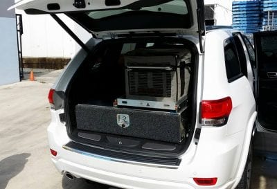 4x4 Sideways Extending Fridge Slide - 60LTR & Over | Dunn & Watson