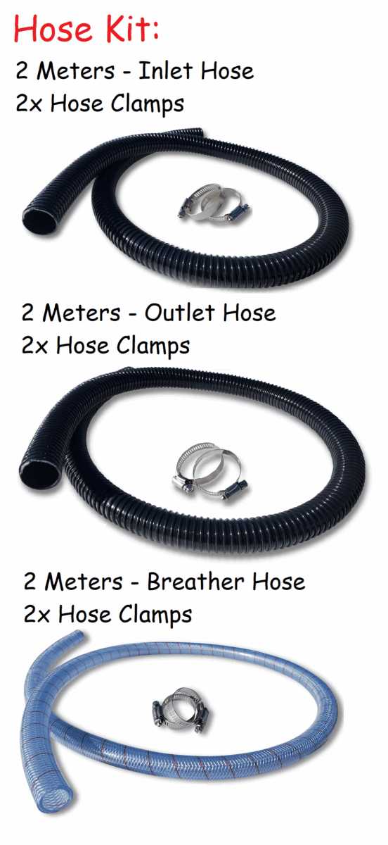 Grey Water Tank Hose Kits - Dunn & Watson