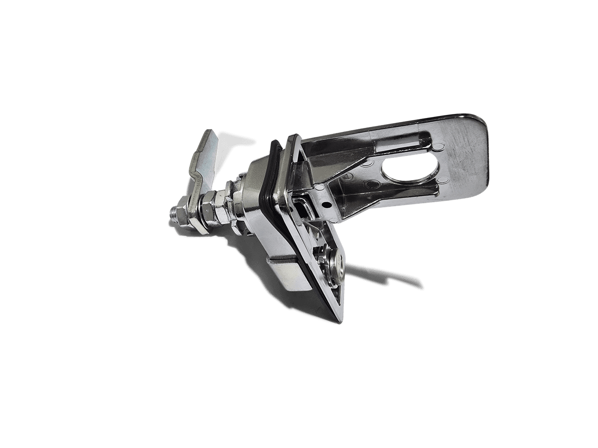 Caravan Access Door Twist Lock - Chrome - Dunn & Watson