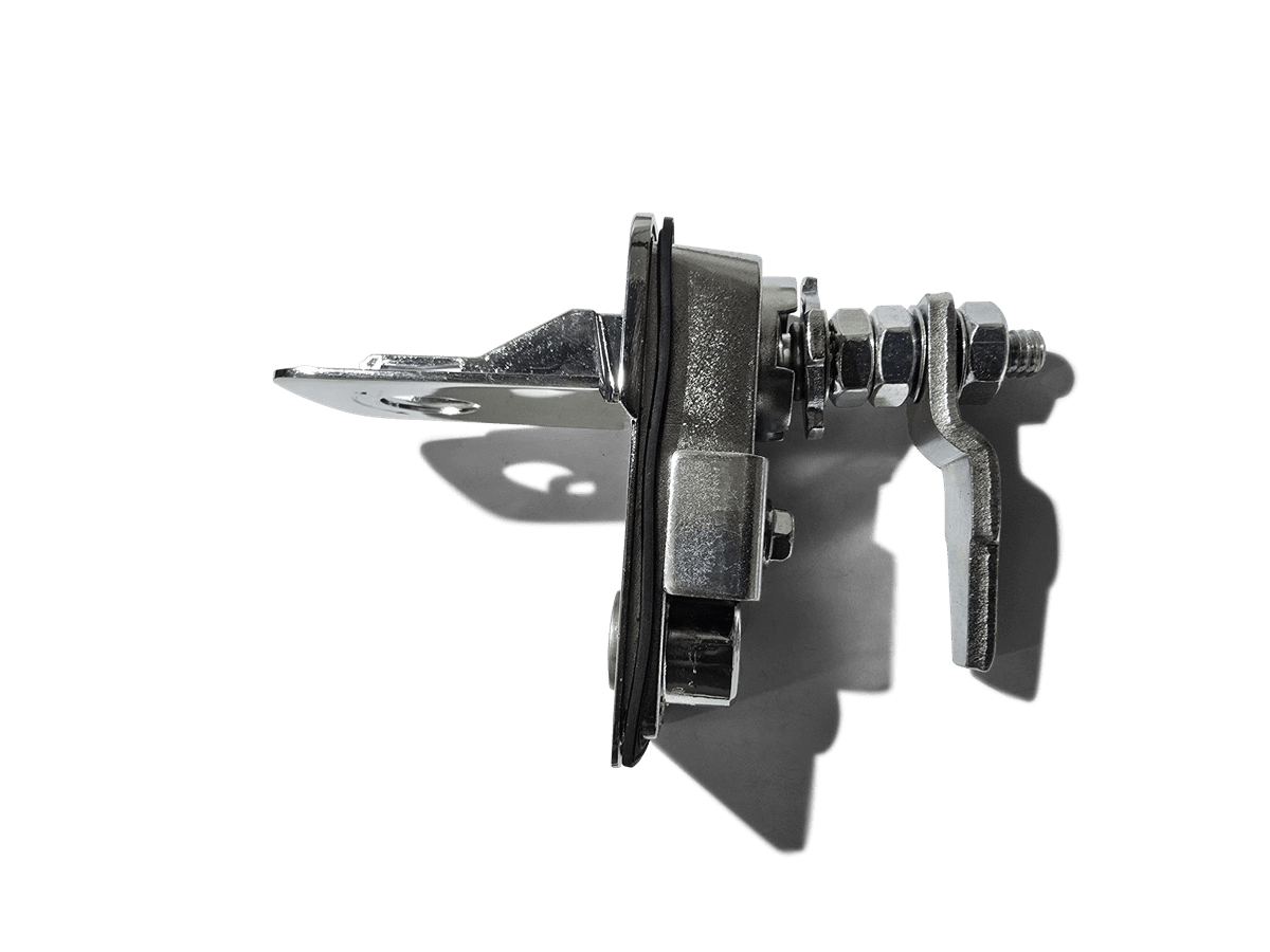 Caravan Access Door Twist Lock - Chrome - Dunn & Watson
