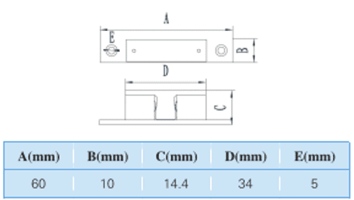 60mm Ball Catch - 316 Stainless Steel - Dunn & Watson