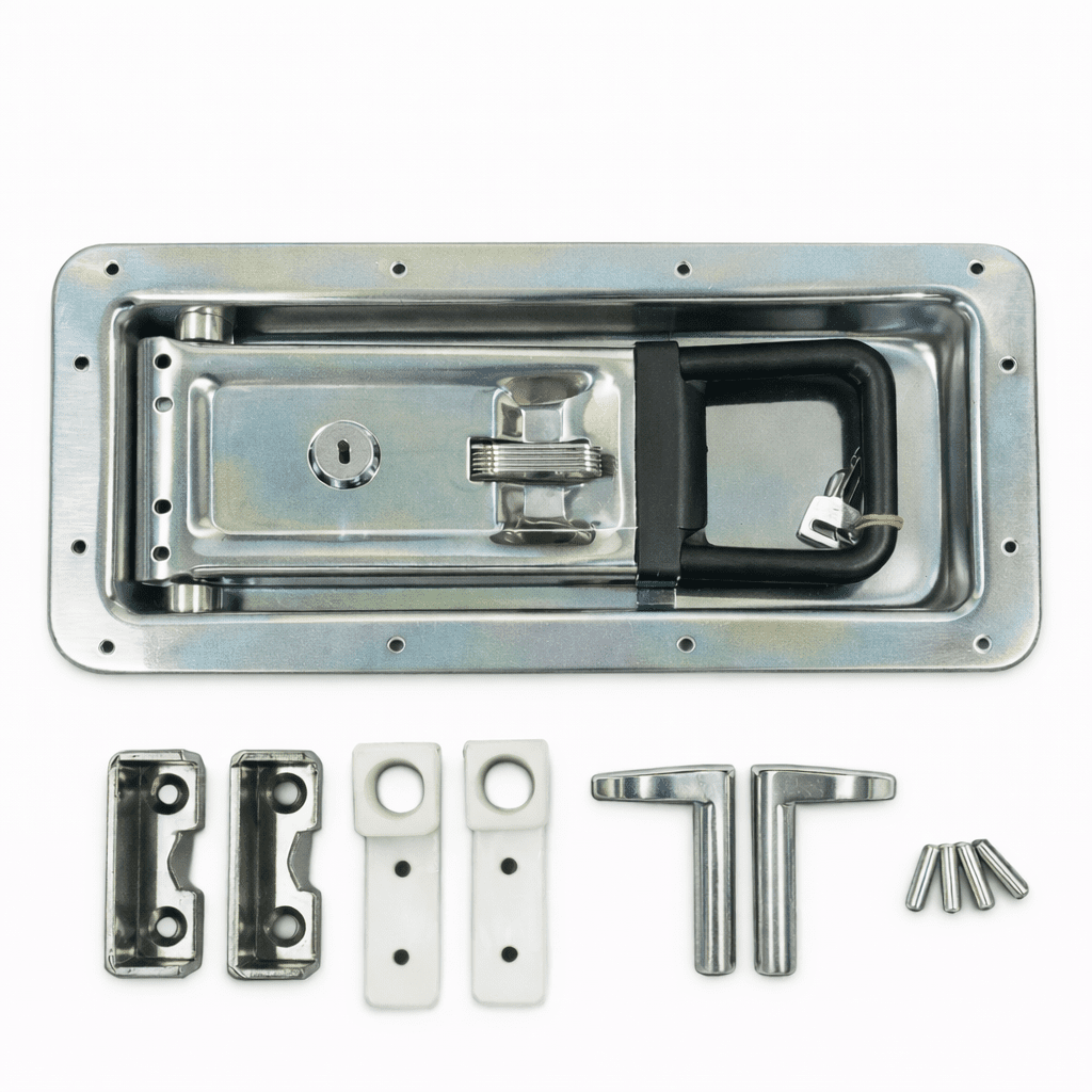 16mm Recessed Truck Cam Lock - Zinc Plated - Dunn & Watson